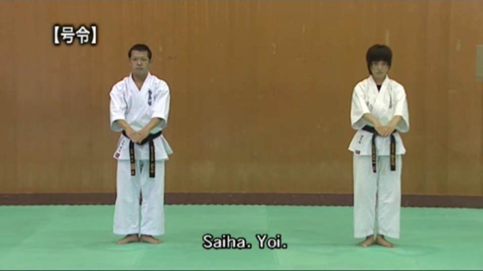 Сайха - Ката Карате Кёкусинкай (Saiha - 最破)v.3