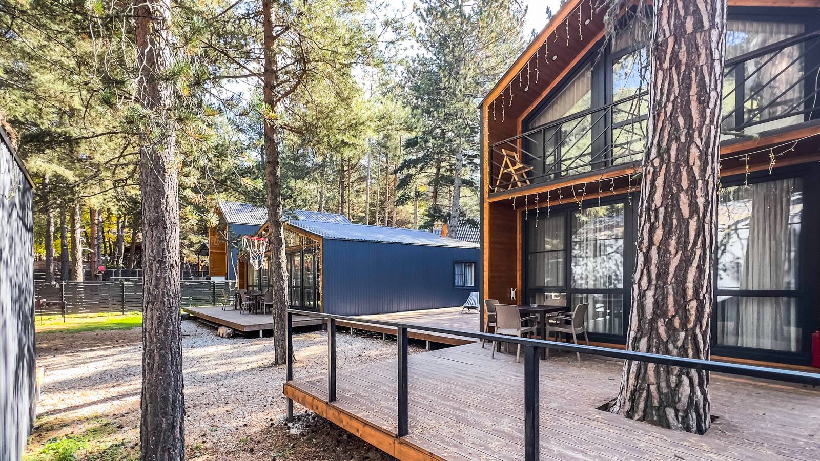 Барнхаус в лесу Архыза