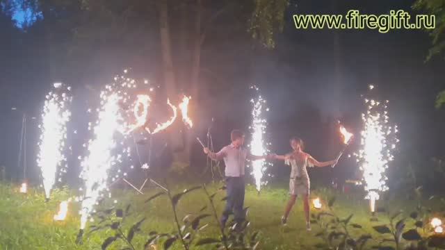 Свадебный фейерверк в усадьбе Середниково