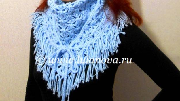 Бактус шаль-платок для мамы