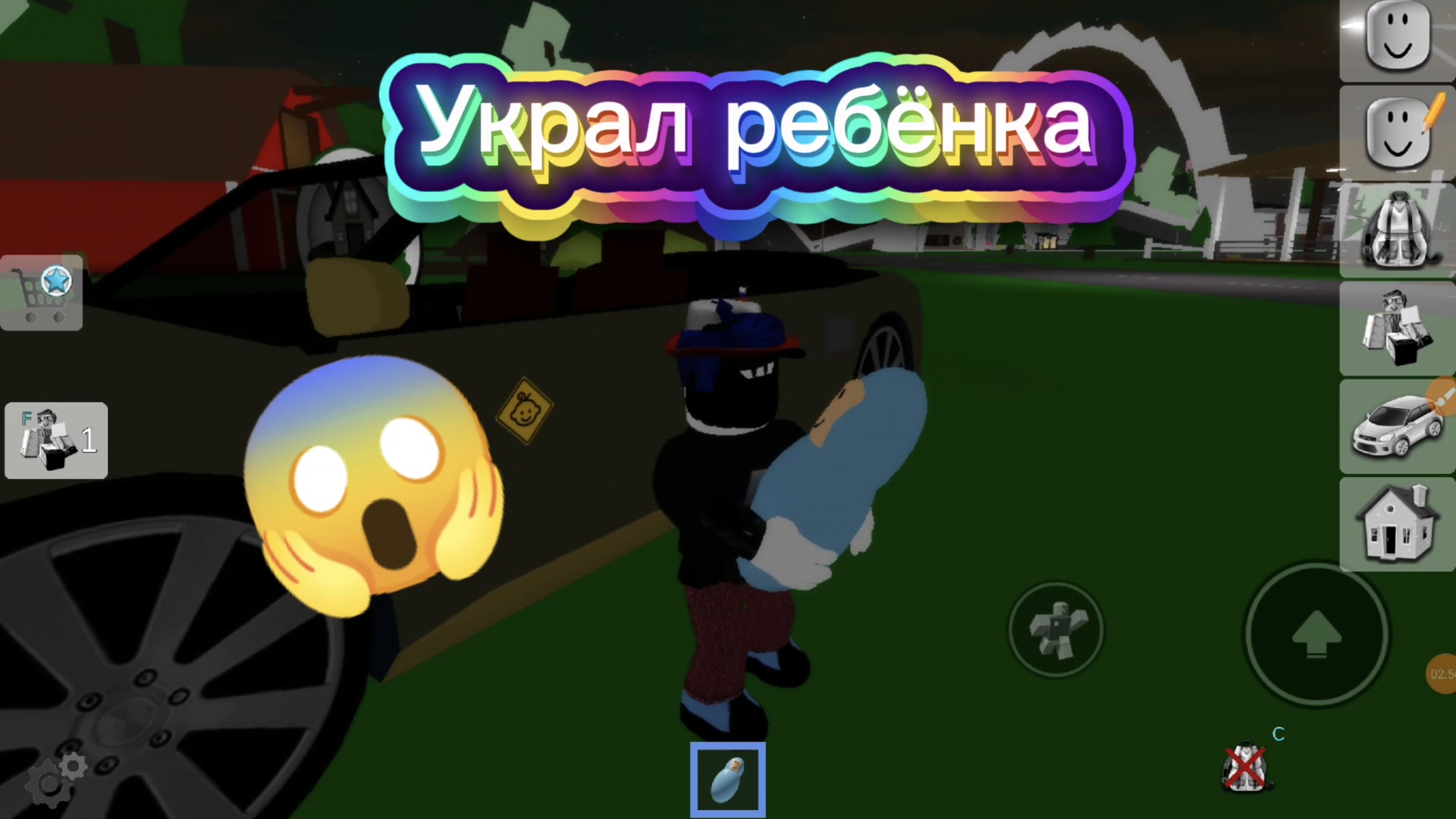 😱 УКРАЛ РЕБЁНКА У МАМЫ И УВЁЗ ЕГО НА МАШИНЕ | Brookhaven