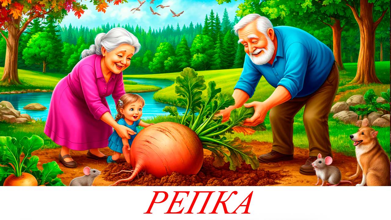 РЕПКА | детские сказки онлайн| аудиосказки | сказки для малышей