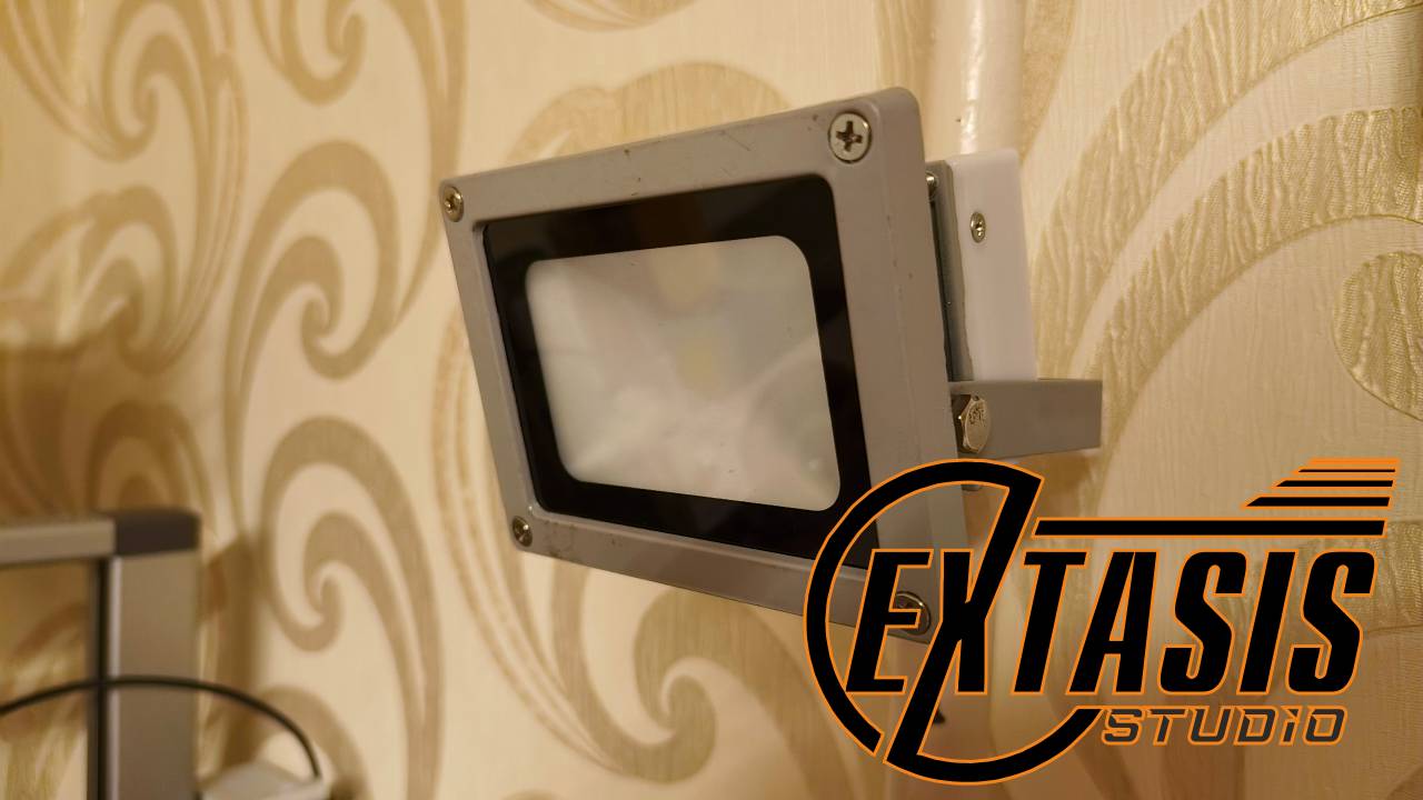 Переделка прожектора на аккумулятор