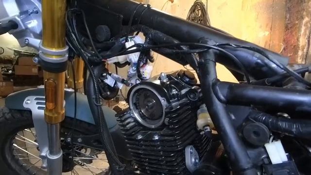 О регулировке клапанов мотора 173 fmm 250 см³ мотоцикла Racer Triumph 2023 г.в. (вторая партия июнь)
