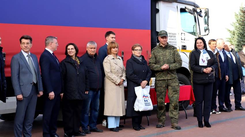 Гуманитарная помощь от депутатов Самарской Губернской Думы отправилась на СВО