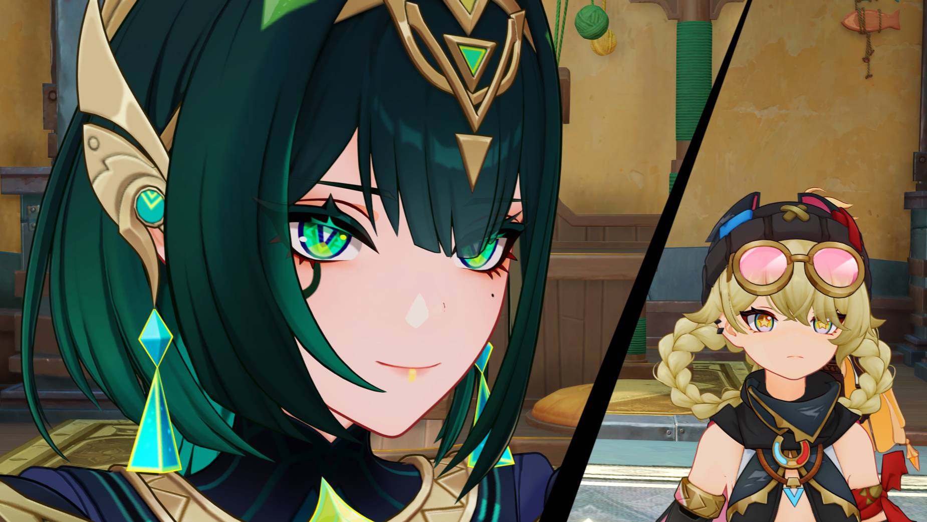 Genshin Impact: Пропала священная реликвия Детей Морозной Луны Приключения Паймон и Люмин