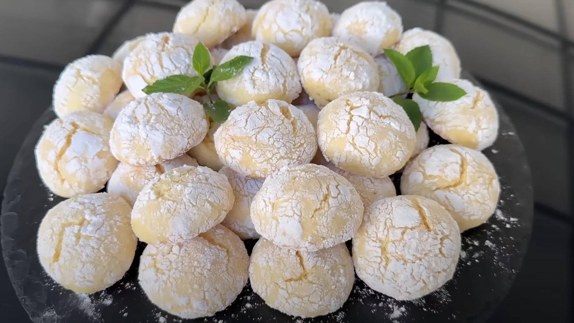 Нежное апельсиновое печенье