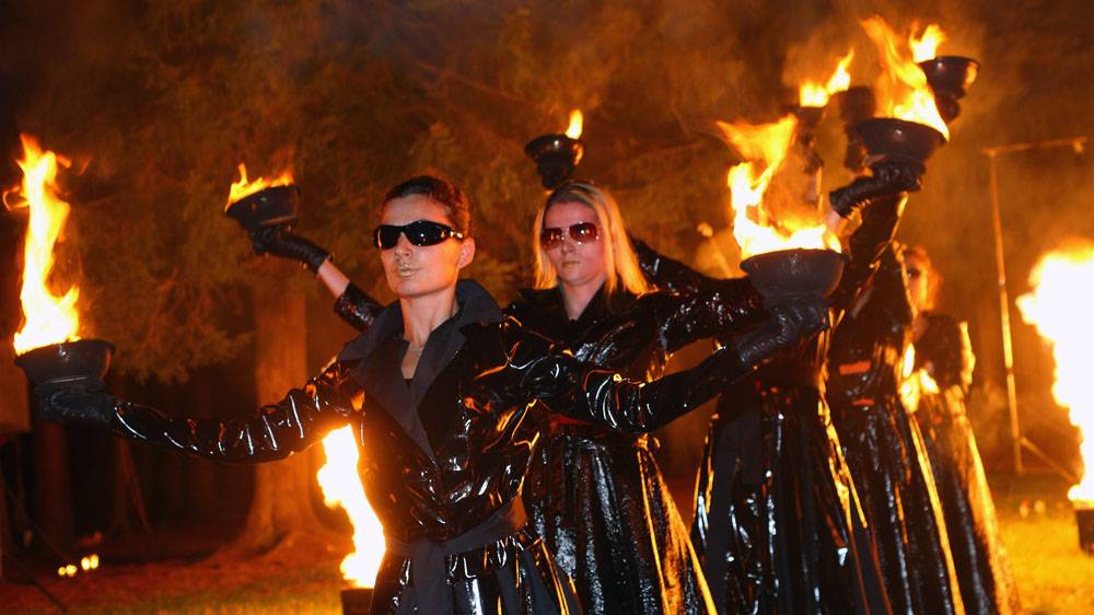 Легендарное огненное (фаер) шоу "Матрица" Лидер по заказам среди фаер программ!