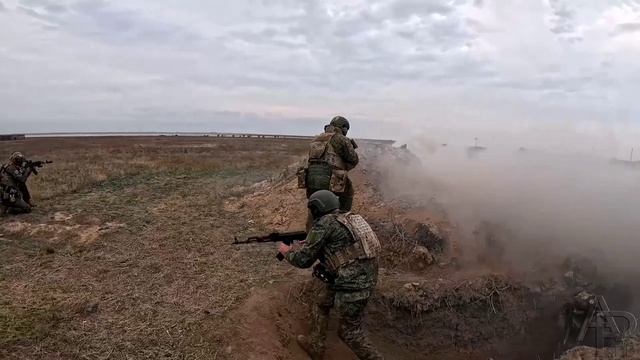 Боевое слаживание на полигоне