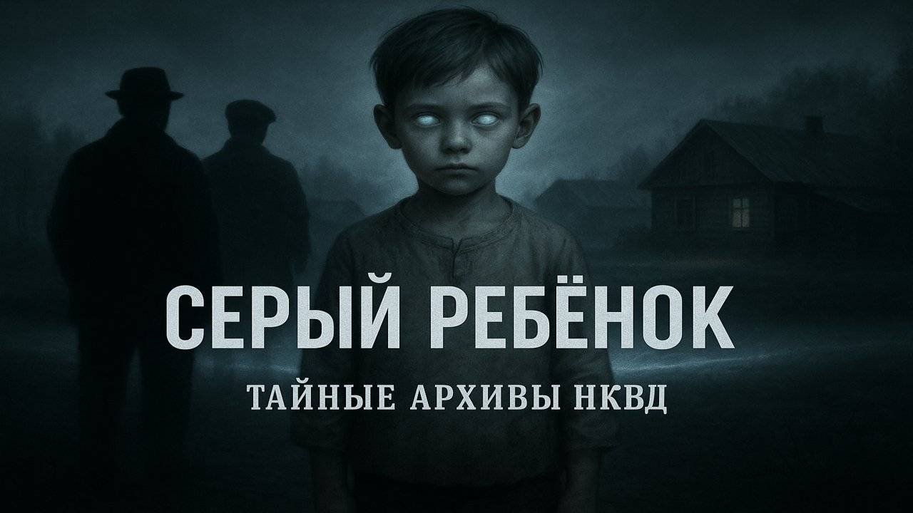 Серый ребёнок: забытый эксперимент НКВД. Он вернётся, когда вы забудете. Мистика. Страшные Истории.