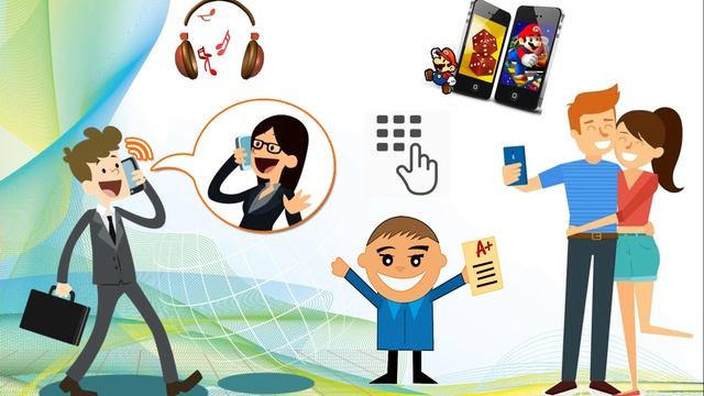 Mobile phones in our life - Аудирование