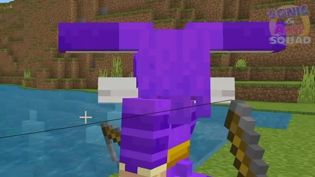 Sonic for a Day in Minecraft!!