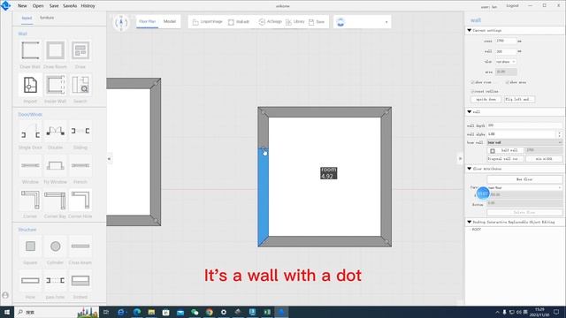 8. На что следует обратить внимание при рисование стен