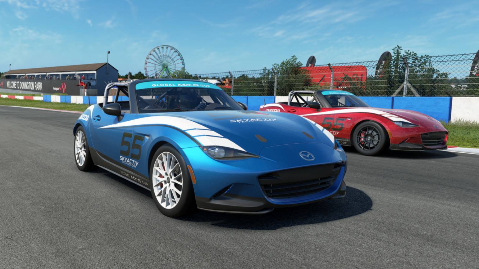 Assetto Corsa Evo. Онлайн гонка с последнего места на Mazda MX5. Donington. 2025.10.17 - 18.34.00.01