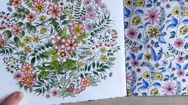 Раскрашенное за месяц июнь 2025 | Мария Тролле | Джоанна Бэсфорд | мандалы | раскраски антистресс