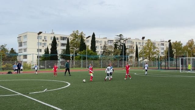 18.10.25. ФК «Черноморец» белые - СШ №3- ФК Севастополь-1. 1 тайм