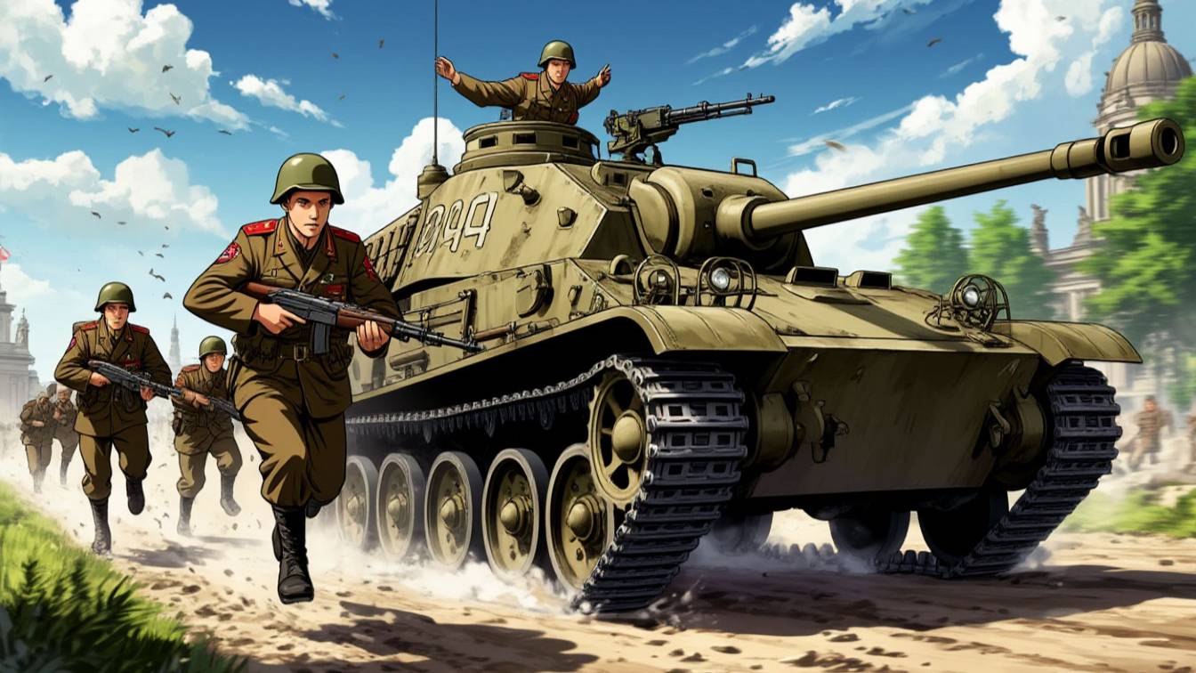 🔴Блицкриг II КАМПАНИЯ СССР #14 ШТУРМ БЕРЛИНА ч.2