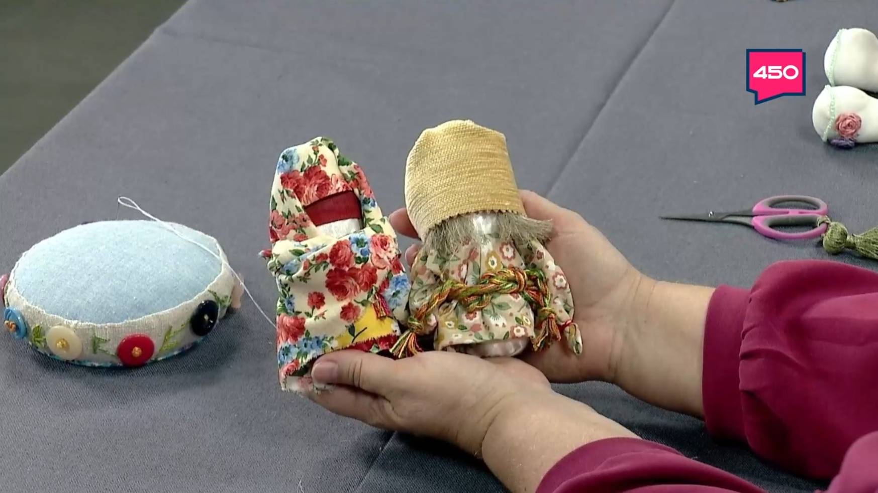 Кукла Богач. Ручная работа