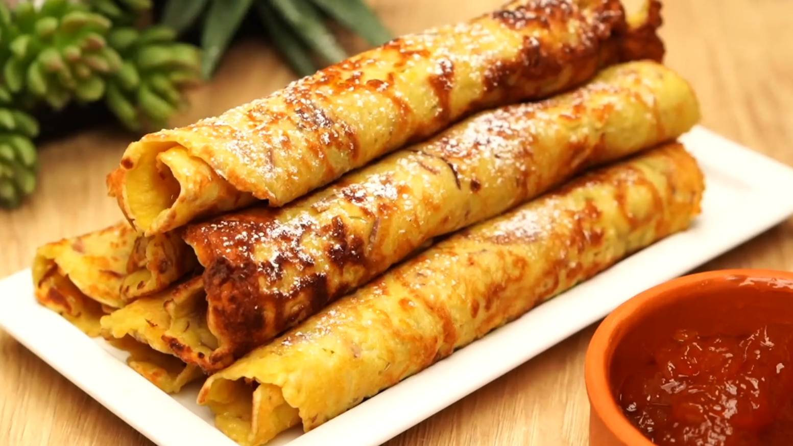 Яблочные блинчики | Яблочные блинчики на молоке | Простой и быстрый рецепт