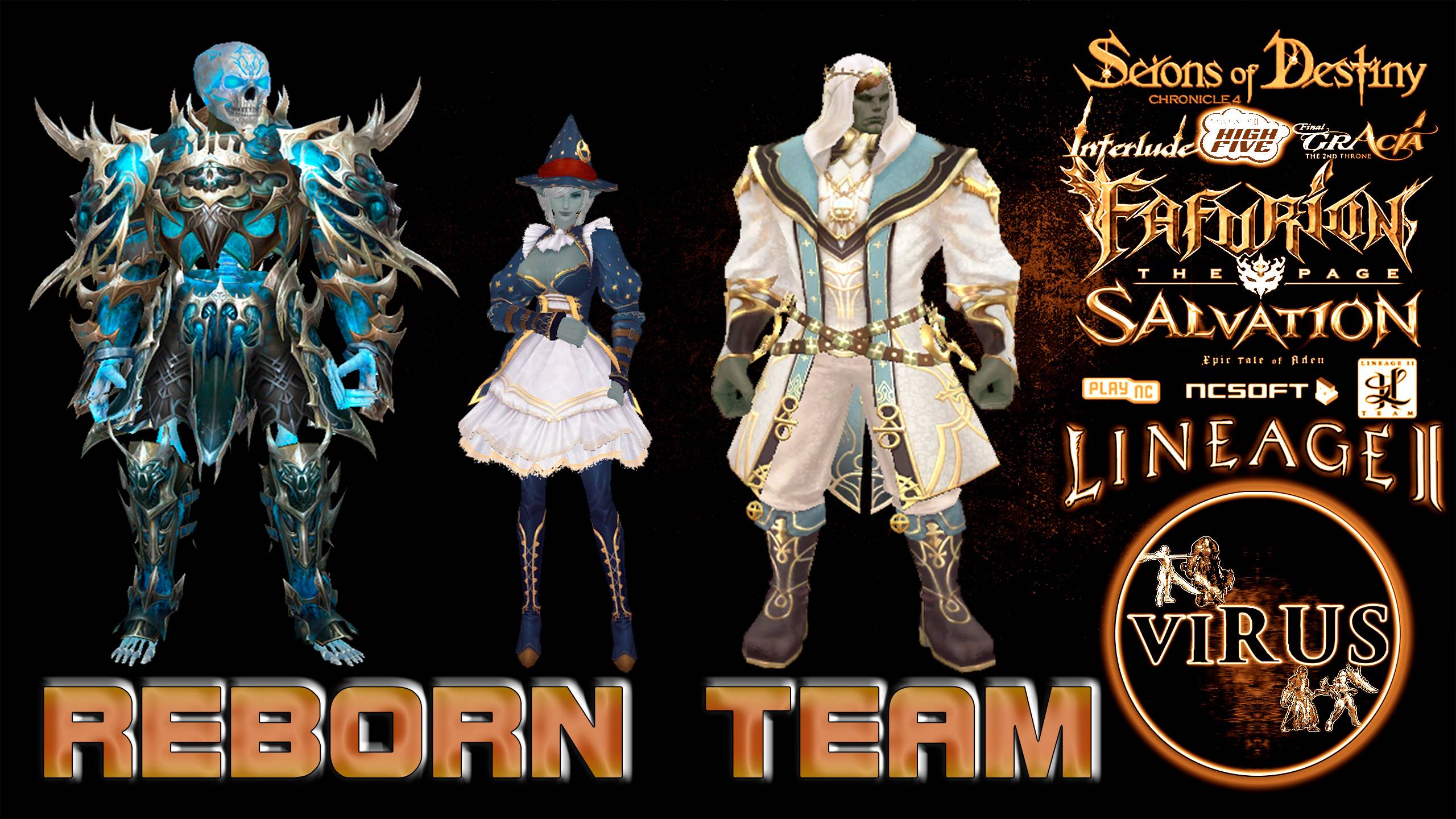 New Costume Set for Reborn Team Servers. LINEAGE II-Grand Crusade ◄√i®uS►