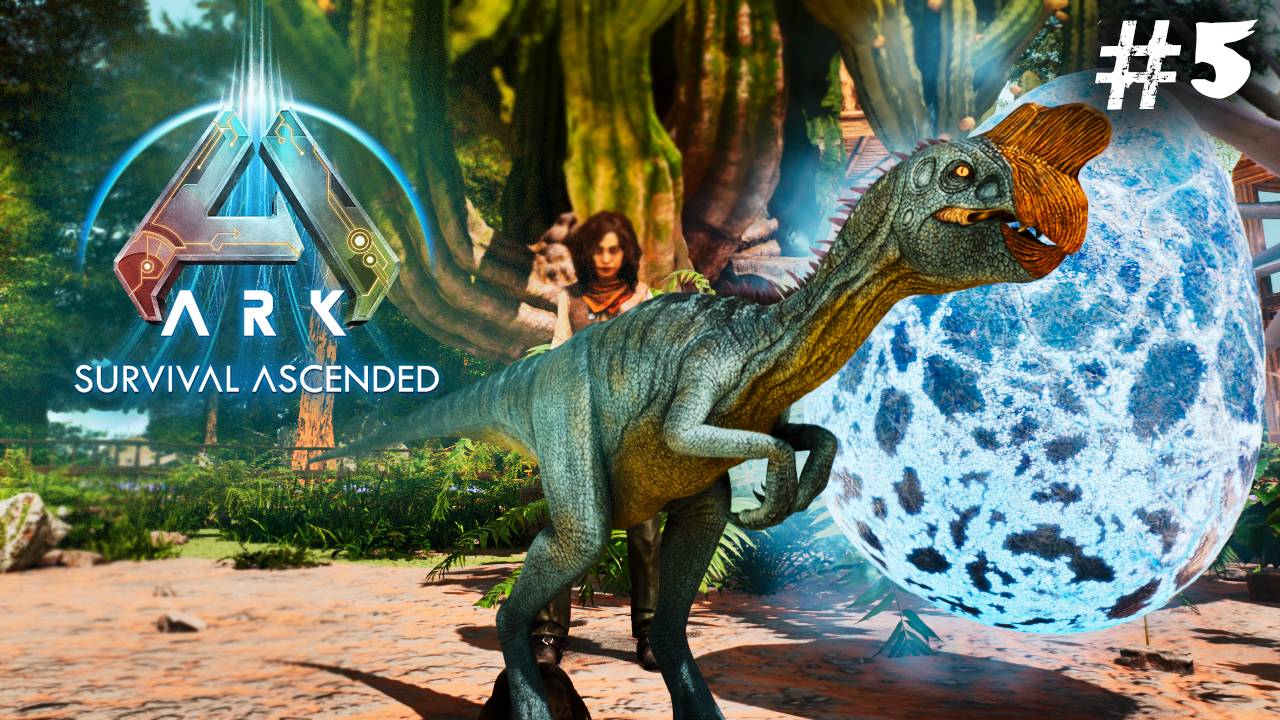 АRK Survival Ascended #5 ☛ Грифон, олень и кража яиц виверн✌
