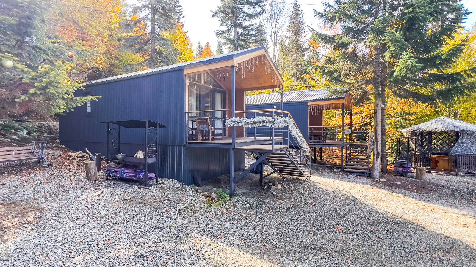 Дом на 7 мест в лесу Архыза