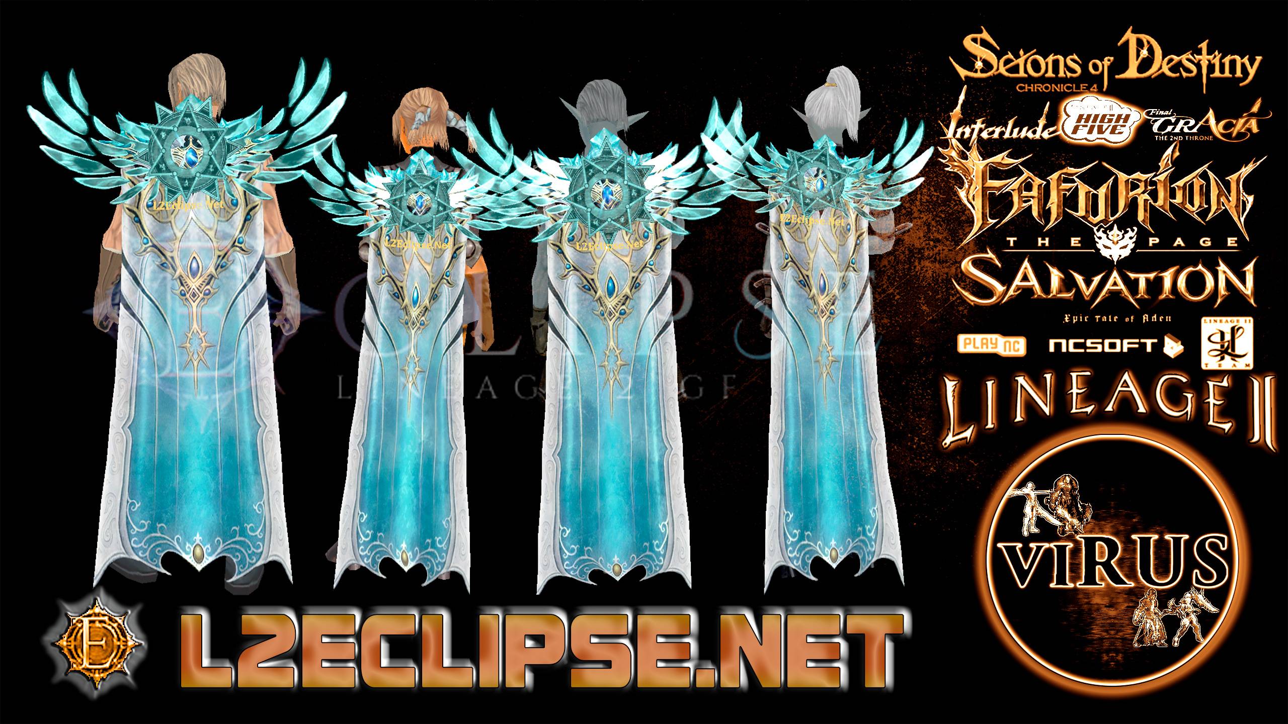New Cloak for the www.L2Eclipse.Net server. LINEAGE II-Gracia Final ◄√i®uS►
