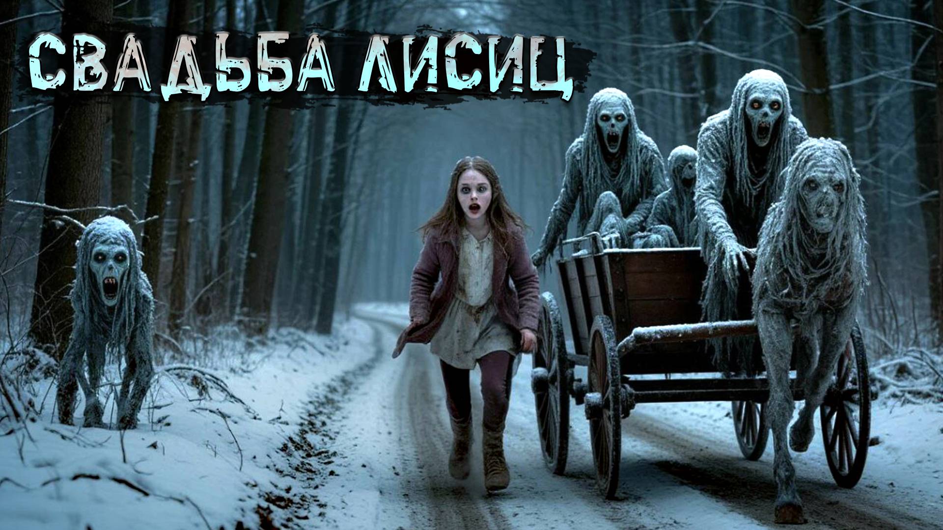 Спустя год вернулась из Леса…с кровавыми следами на ногах "Свадьба лисиц" † Страшные истории † ужас