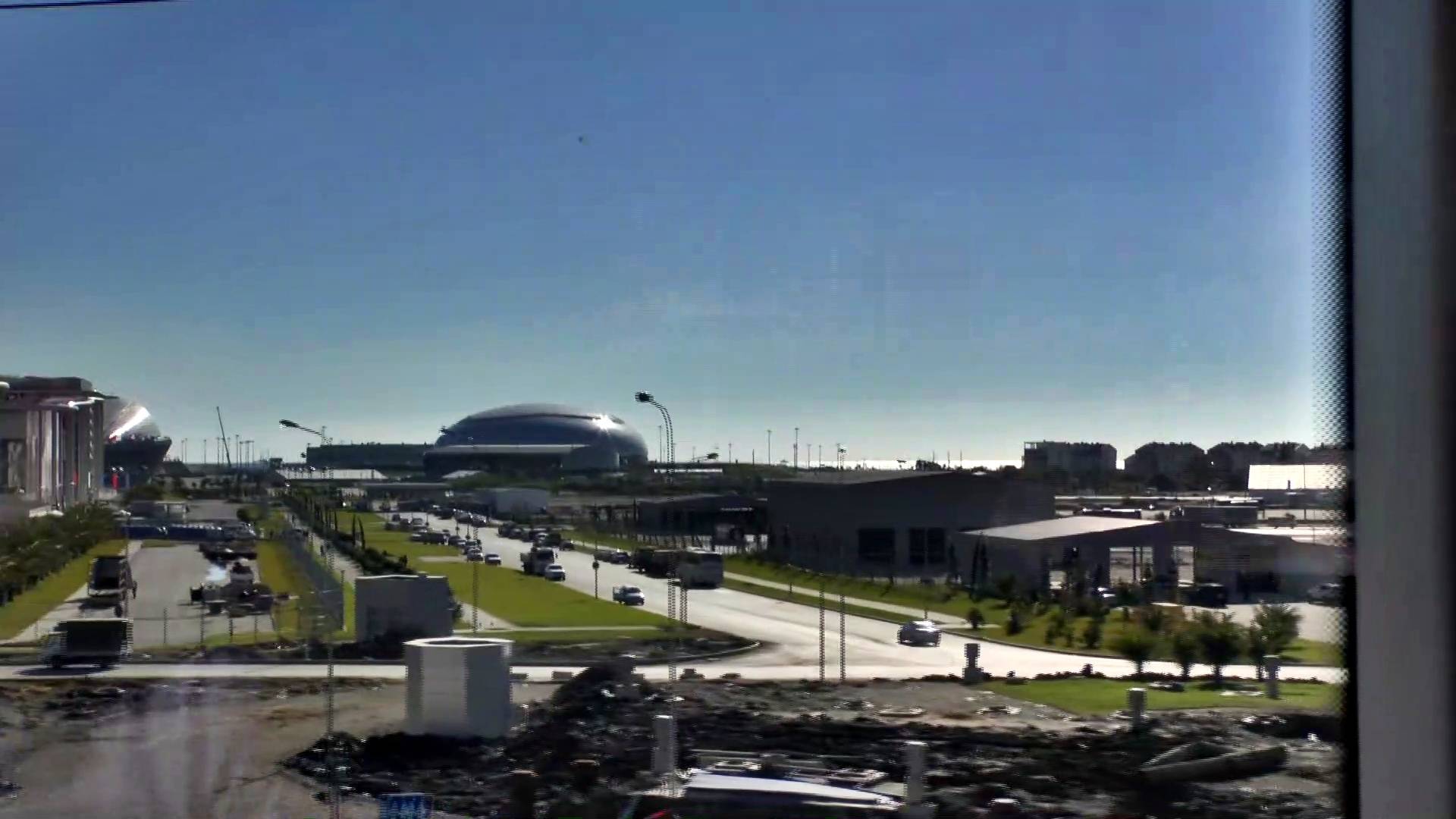 Воспоминания.  Вид из окна "Ласточки". Адлер ноябрь 2013 год. Часть 1.