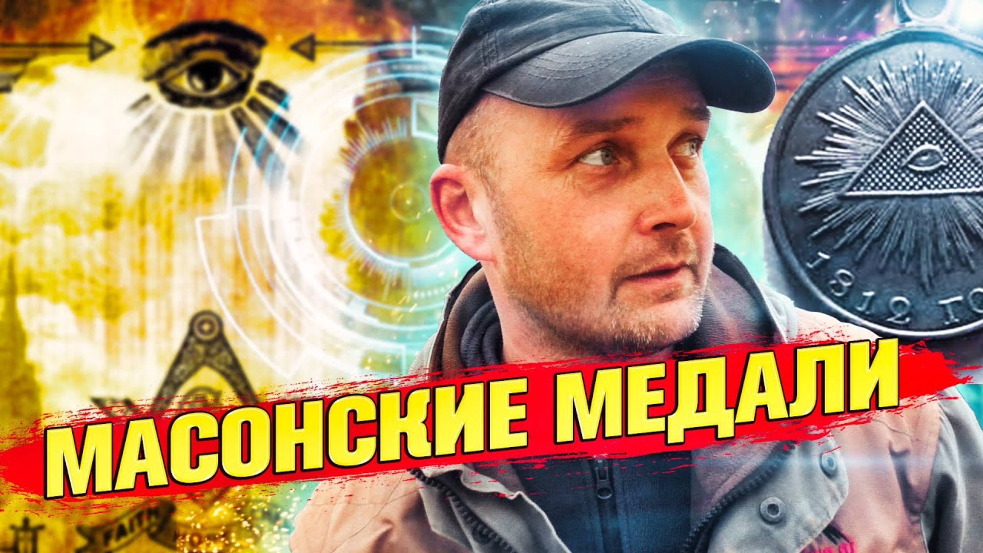 Тайные Знаки Масонов: Коп с Металлоискателем в Деревне XVIII Века