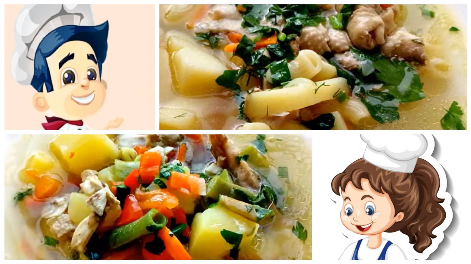 КУРИНЫЙ СУП (два рецепта)! Пошаговые рецепты!