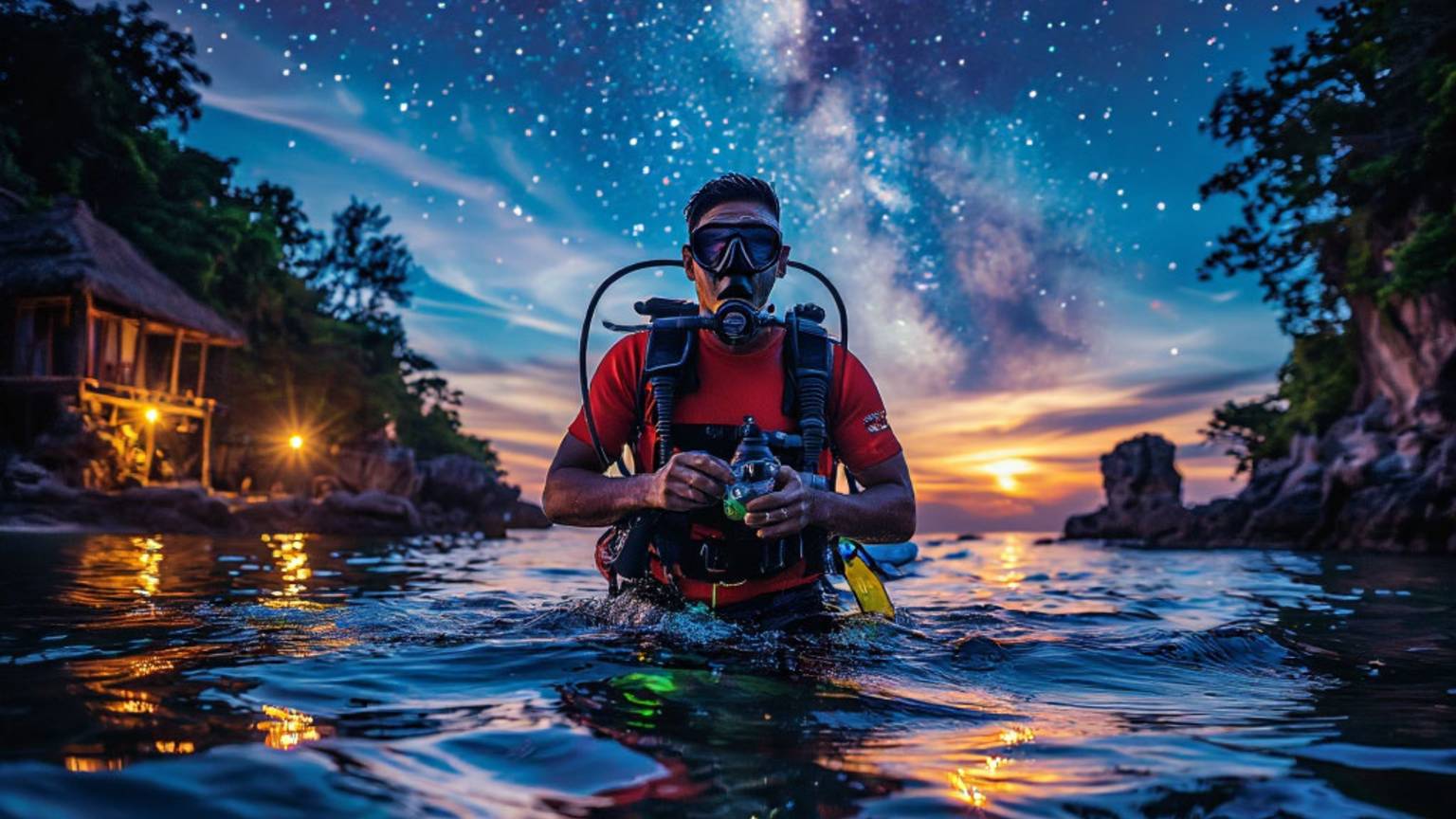 ночной дайвинг, Таиланд, Симиланские острова, 2023