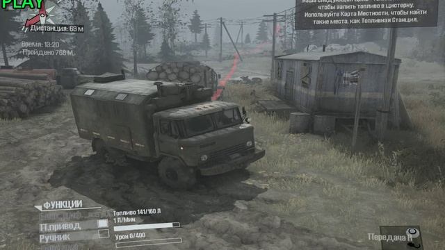 прохождение  игры  MudRunner Починить и За править     без комментариев