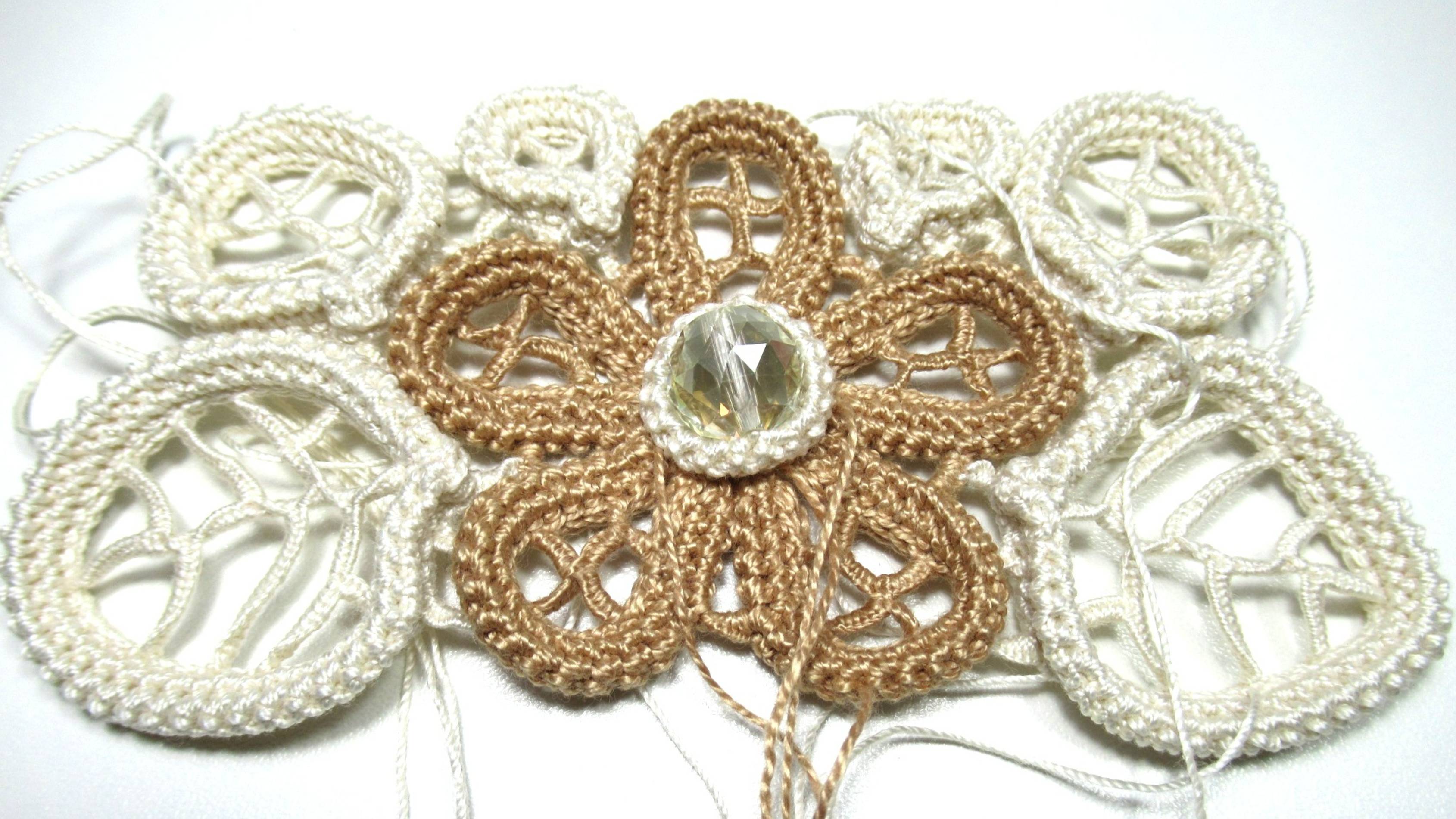 Рассказываю как продолжила узор для создания браслета