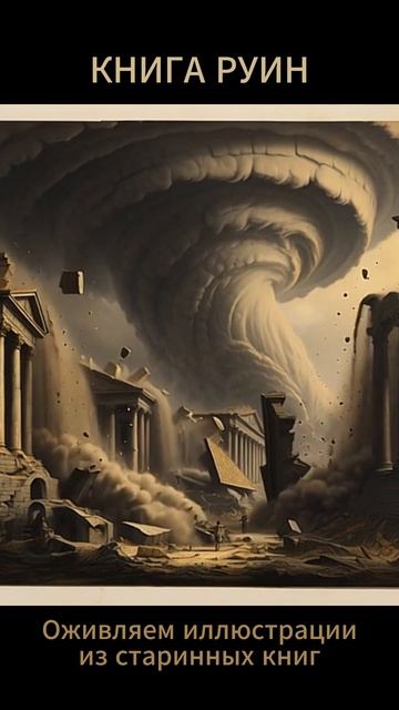 Книга Руин — оживление гравюр и картин руинистов