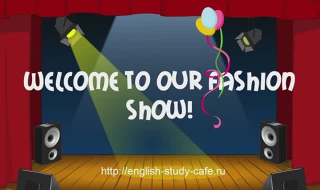 Fashion show - Describe people in English