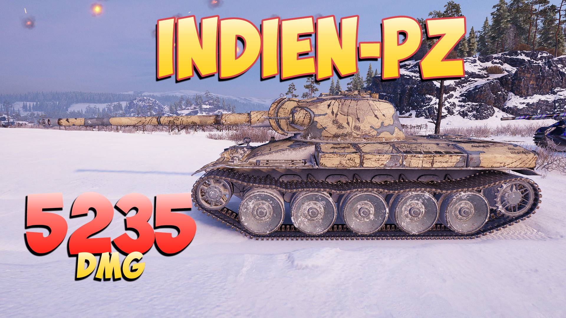 Indien-Pz • Растущий метал! - 8 Фрагов 5.2K Урона • Мир Танков