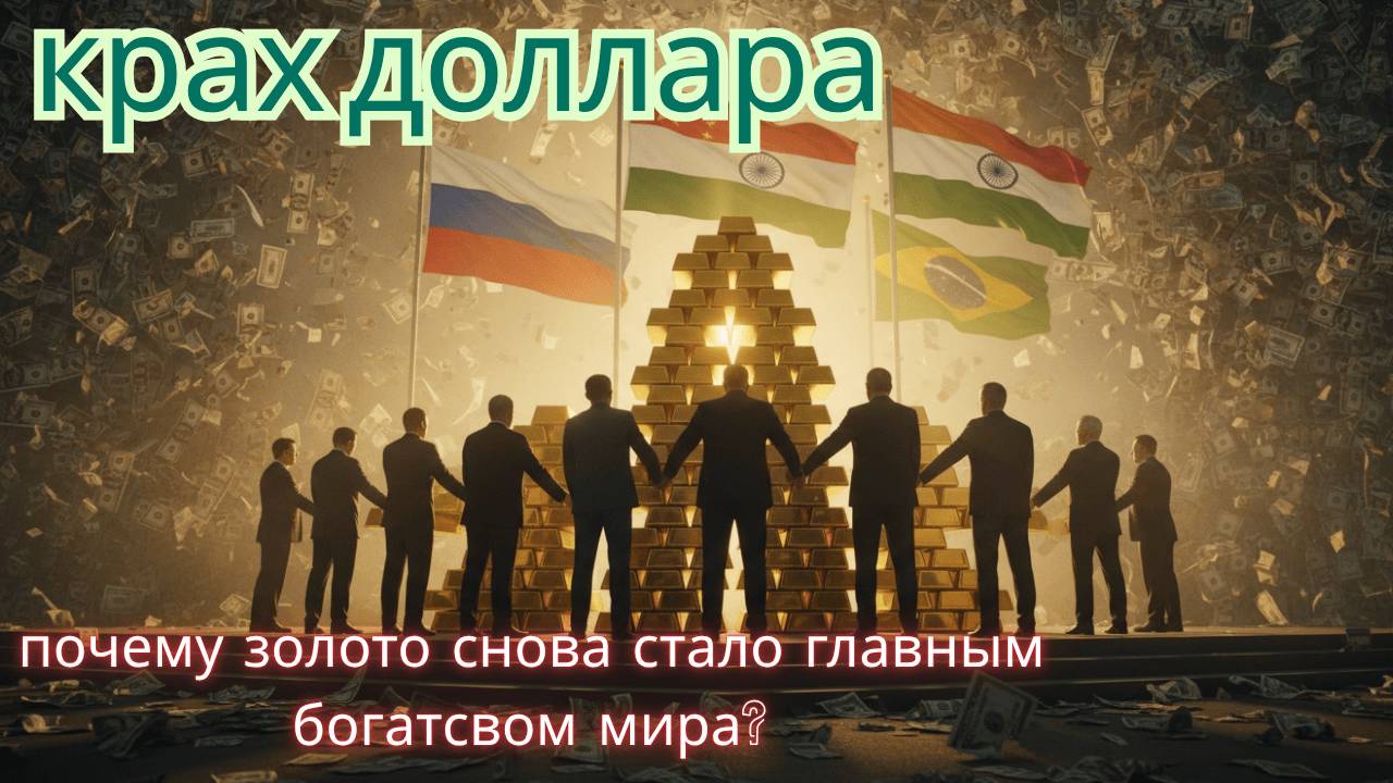 АМЕРИКА НАИЗНАНКУ. Крах доллара: почему золото снова стало главным богатством мира!!!