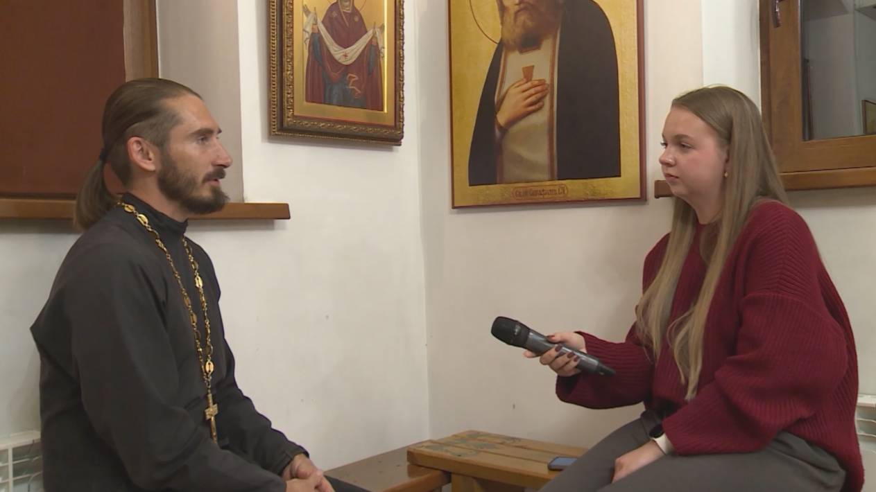 Интервью с настоятелем храма