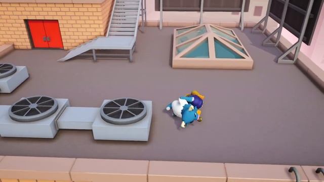 Gang Beasts - 1 серия - БАБКА ПУСКАЕТ БЫКА НА КОТЛЕТЫ