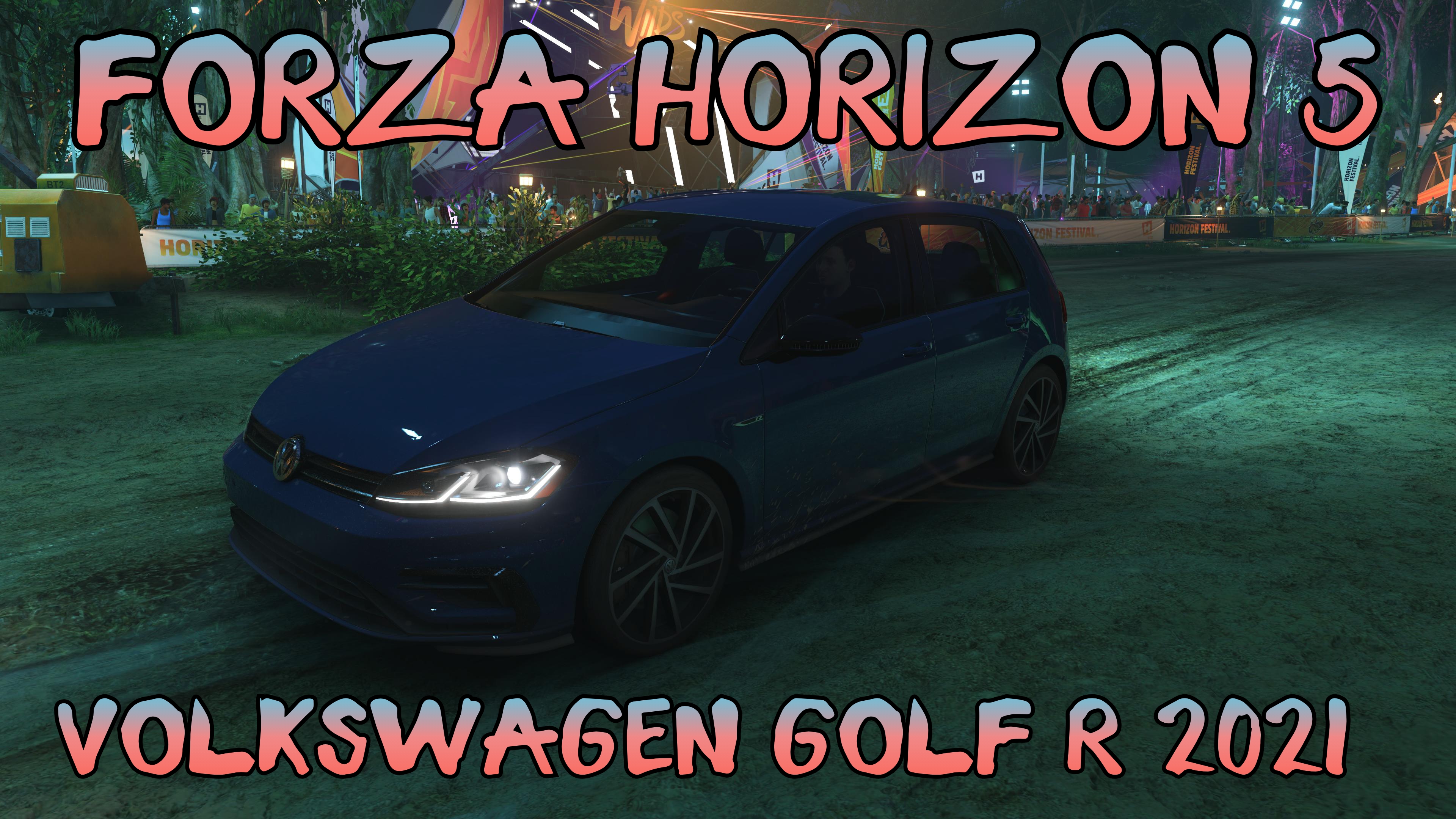 Volkswagen Golf R 2021: Немецкий Hot-Hatch Залетел в Мексиканские Просторы (Forza Horizon 5)