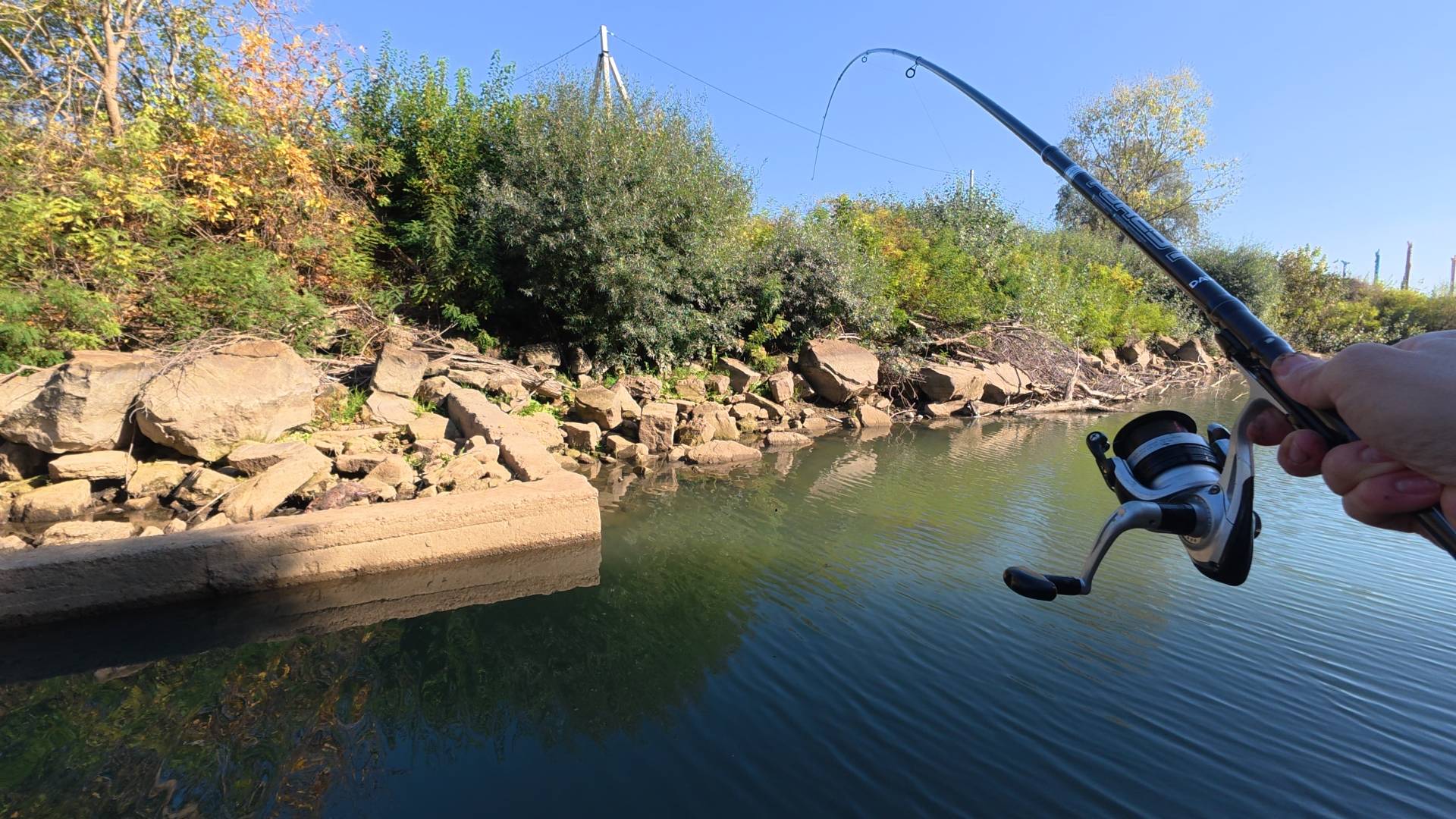 Нашёл логово окуней! Первая рыбалка на поплавок!