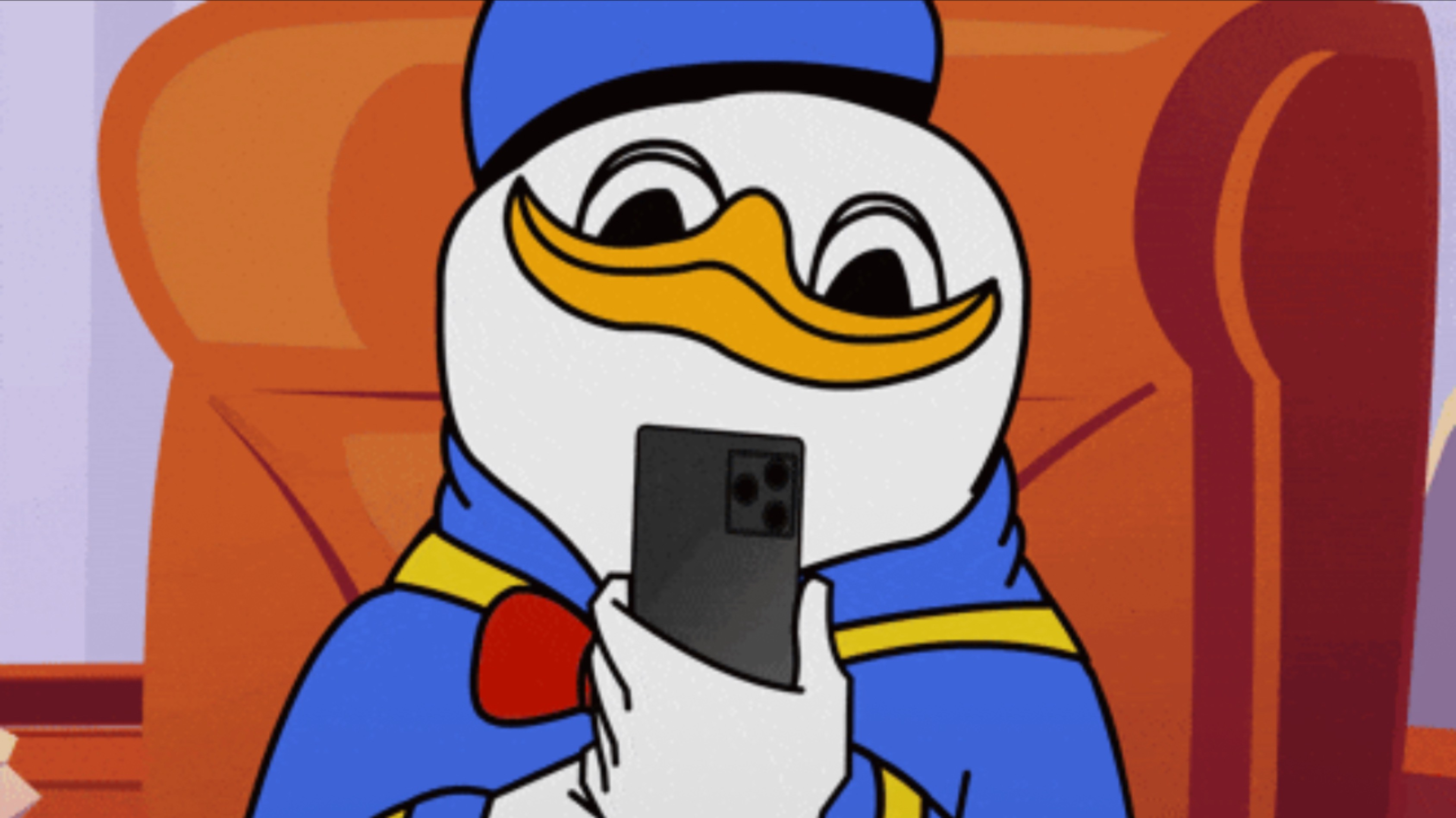 Донольд дак FLEXIT под мелодию из Смешариков