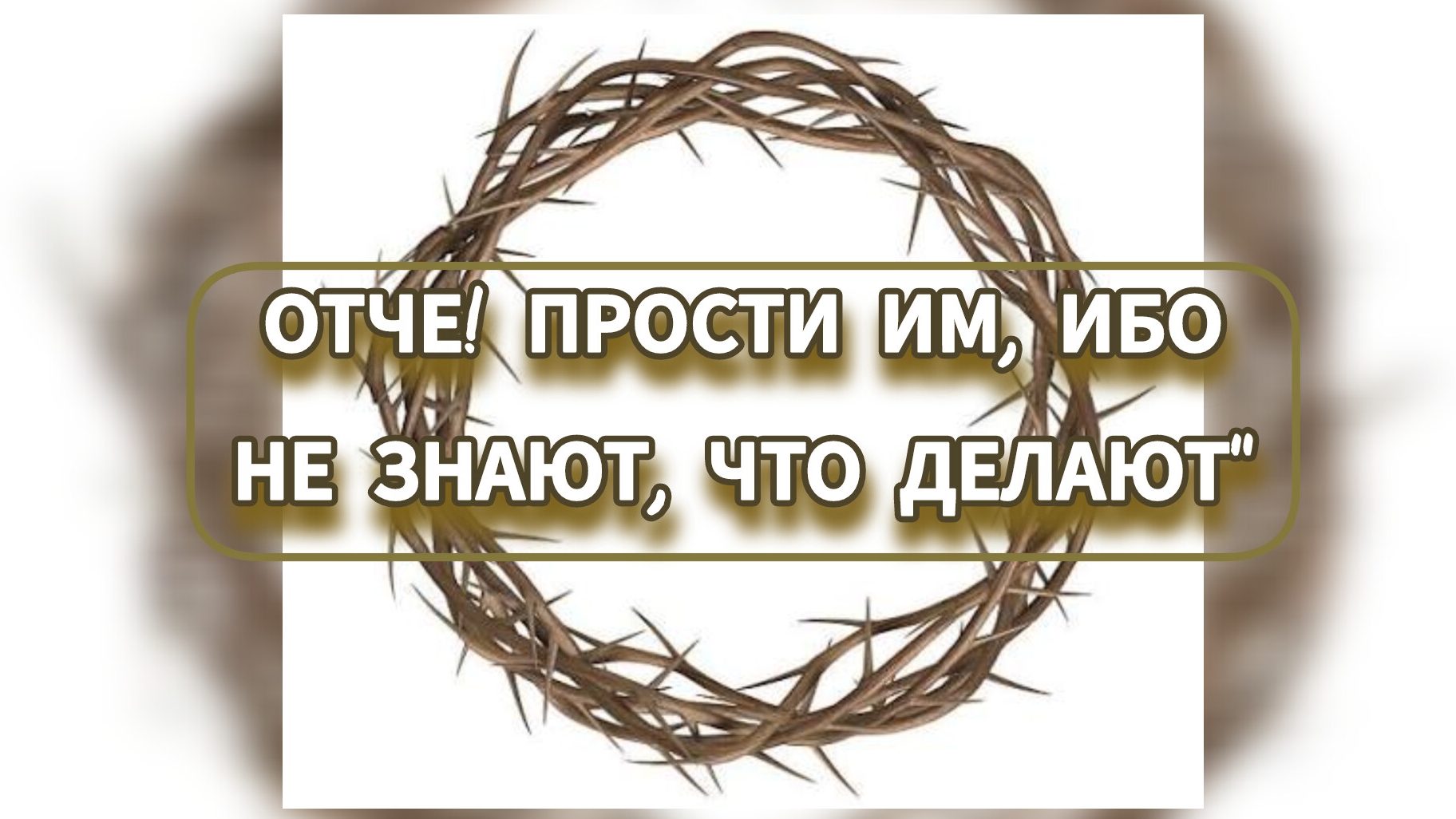 "Отче! Прости им, ибо не знают, что делают", проповедует Екатерина Облицева