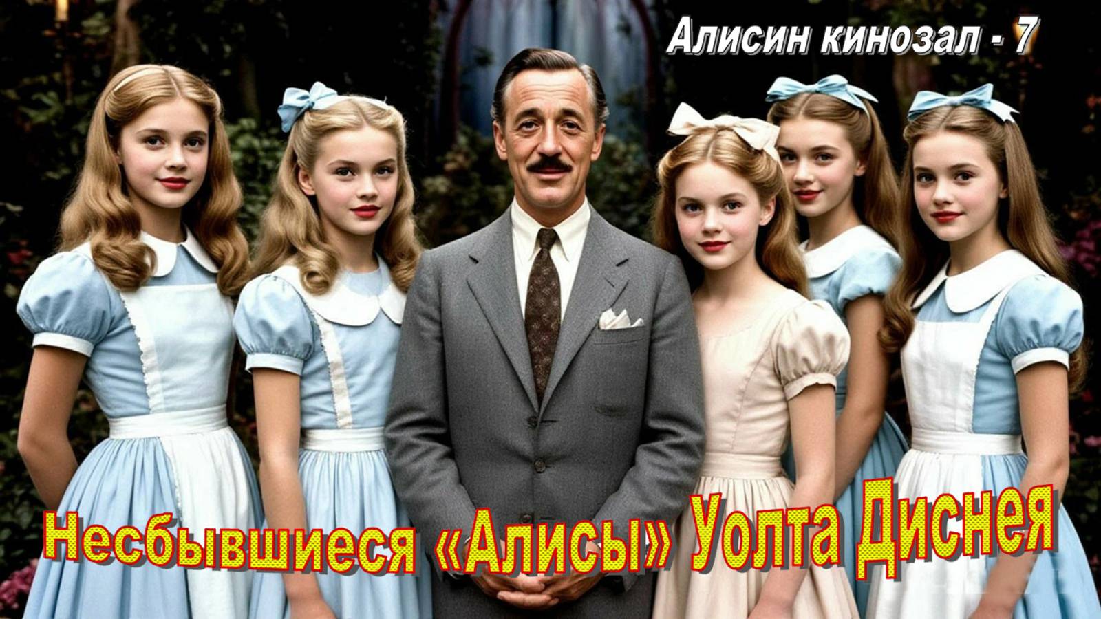 Алисин кинозал - 7: «Алиса» Диснея. Неудачное начало