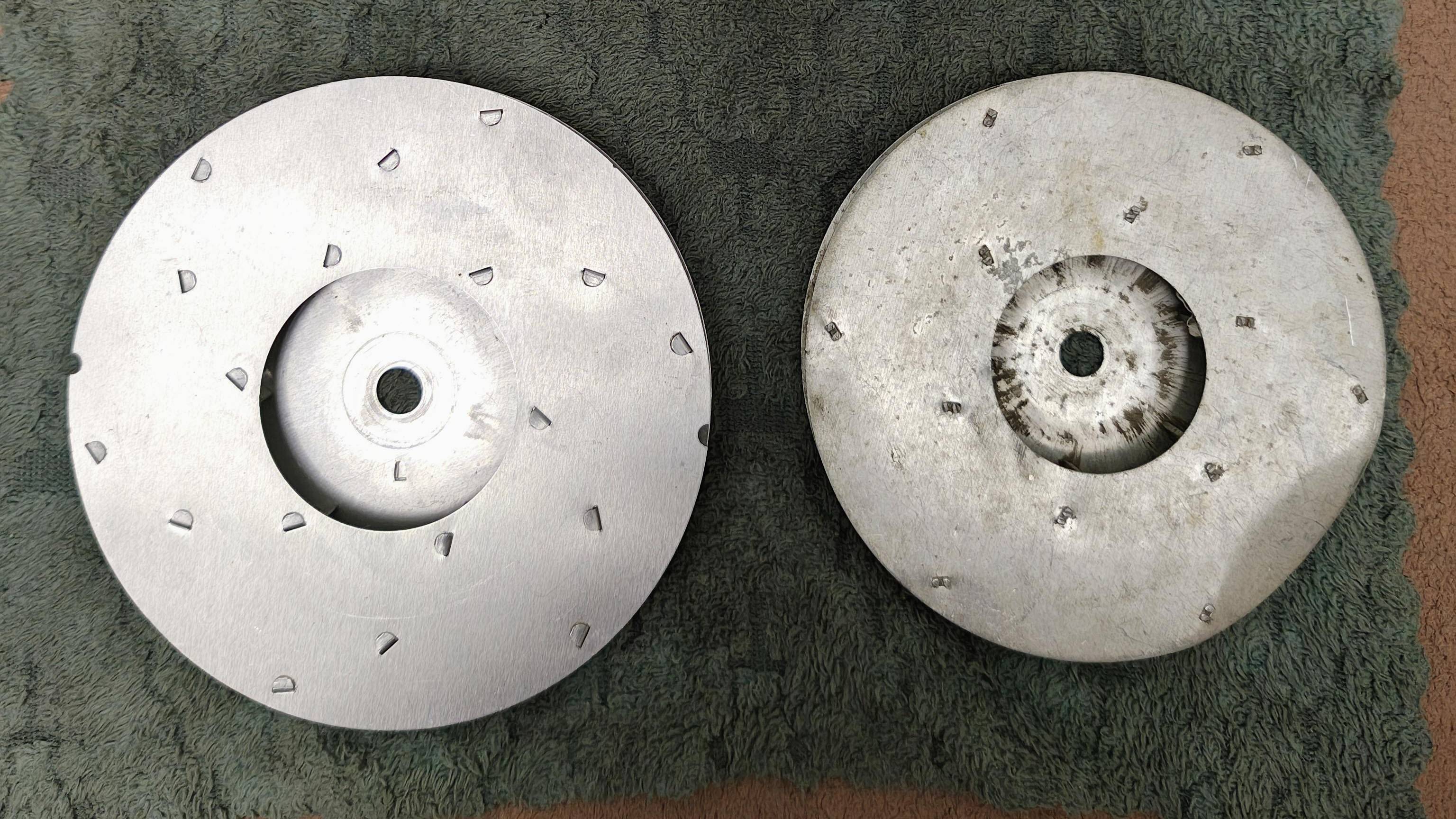 Порядок шайб и крыльчаток в двигателях пылесосов СССР