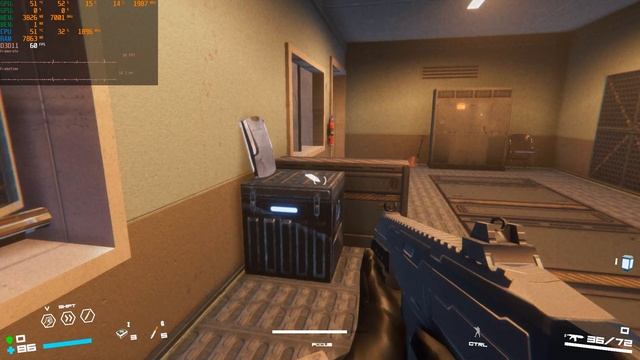 Shell Soldier Demo - тест I7 4770 16 GB DDR3 RTX 3050 (8GB) (часть 4)