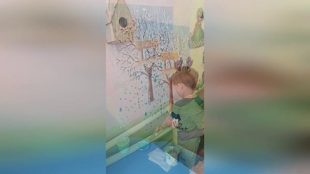 Апрельский снегопад (воспитатель Трушова Г.М.)