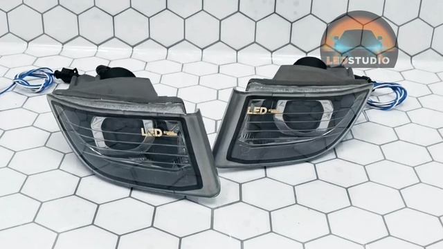 Toyota Land Cruiser 120 противотуманные фары. Тойота крузер 120 ПТФ.