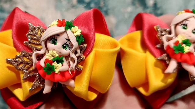 Показ бантиков (ролик 20)🍁🍁🍁🍁 осень 😍